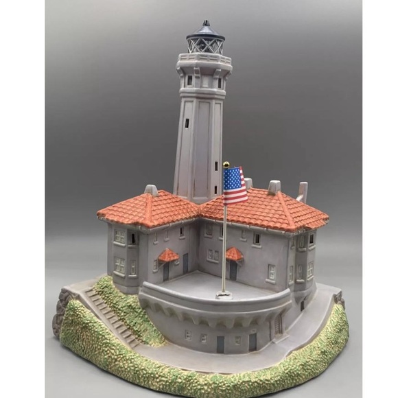 llefton | Accents | Vintage Lefton 1 Lighthouse Collection Alcatraz ...